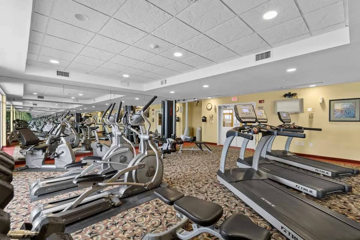 Myrtle Beach SC Grand Atlantic Resort Gym 2 | Swack Vacations